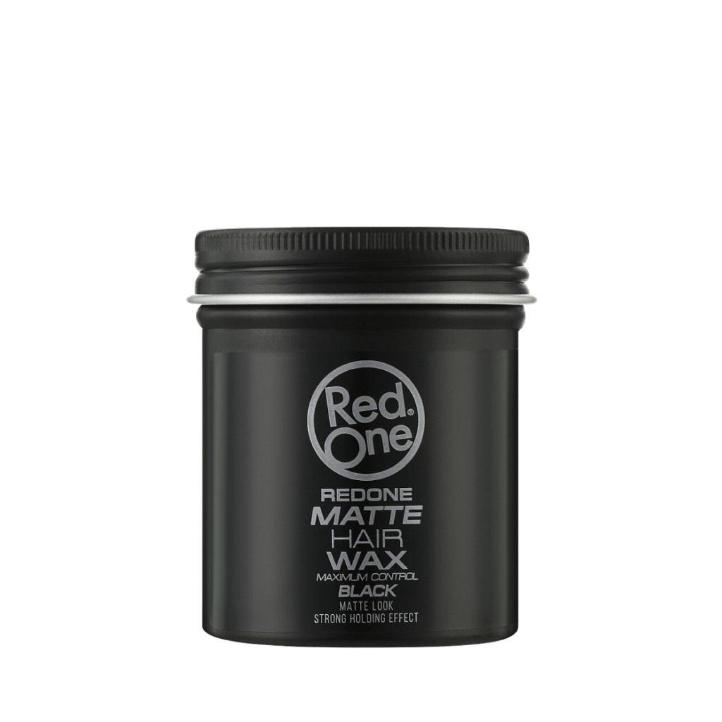 RedOne Matte Hair Wax Black – matowa pasta do włosów – Fryzjerwnecie