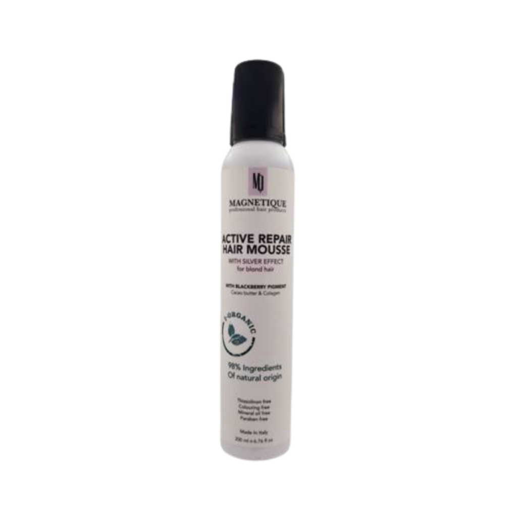 Magnetique Active Repair Hair Mousse With Silver Effect – pianka ...